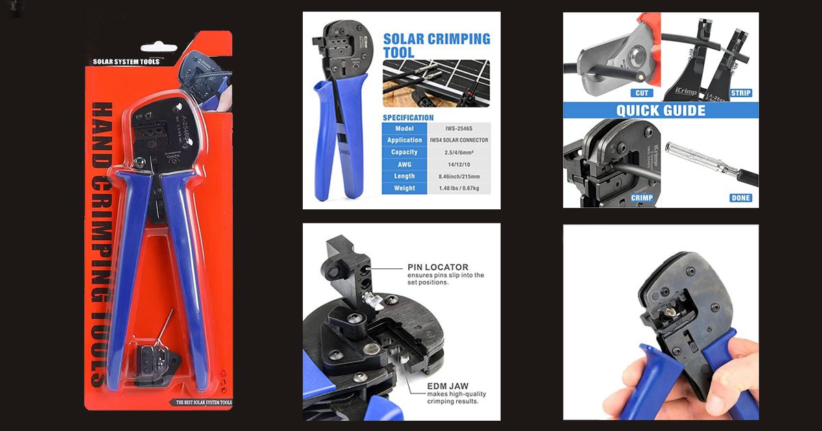 MC4 Crimper Tool: Crucially Important for Connections